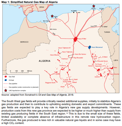 Algerian Gas in Transition | European Gas Hub