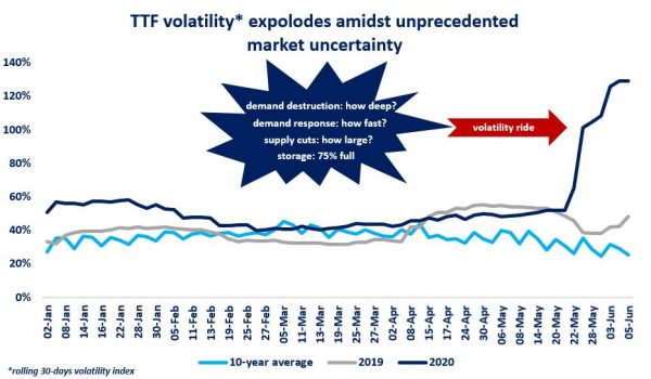 TTF volatility | European Gas Hub