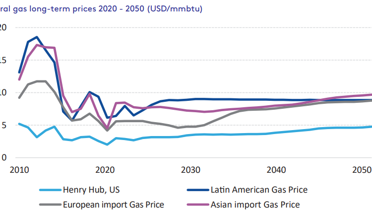 Global gas market outlook 2050 | European Gas Hub