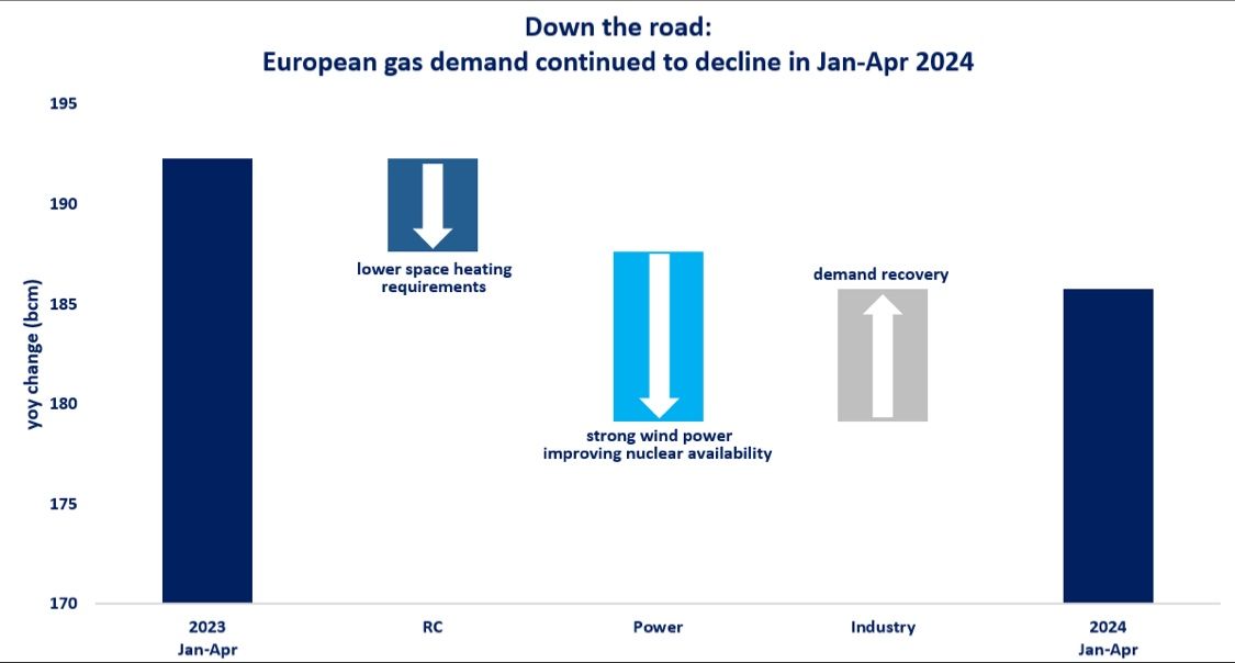European natural gas information portal