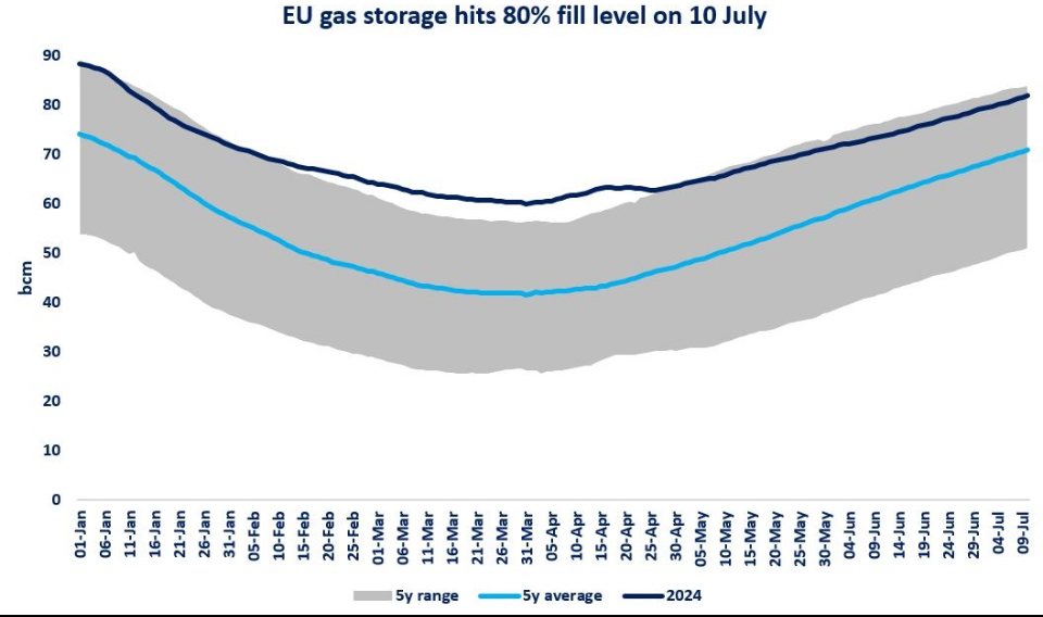 European natural gas information portal